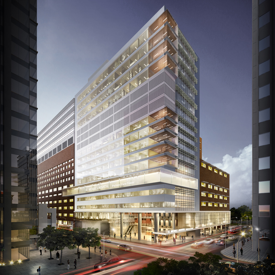 St. Michael’s Hospital, Peter Gilgan Patient Care Tower — H.H. Angus ...