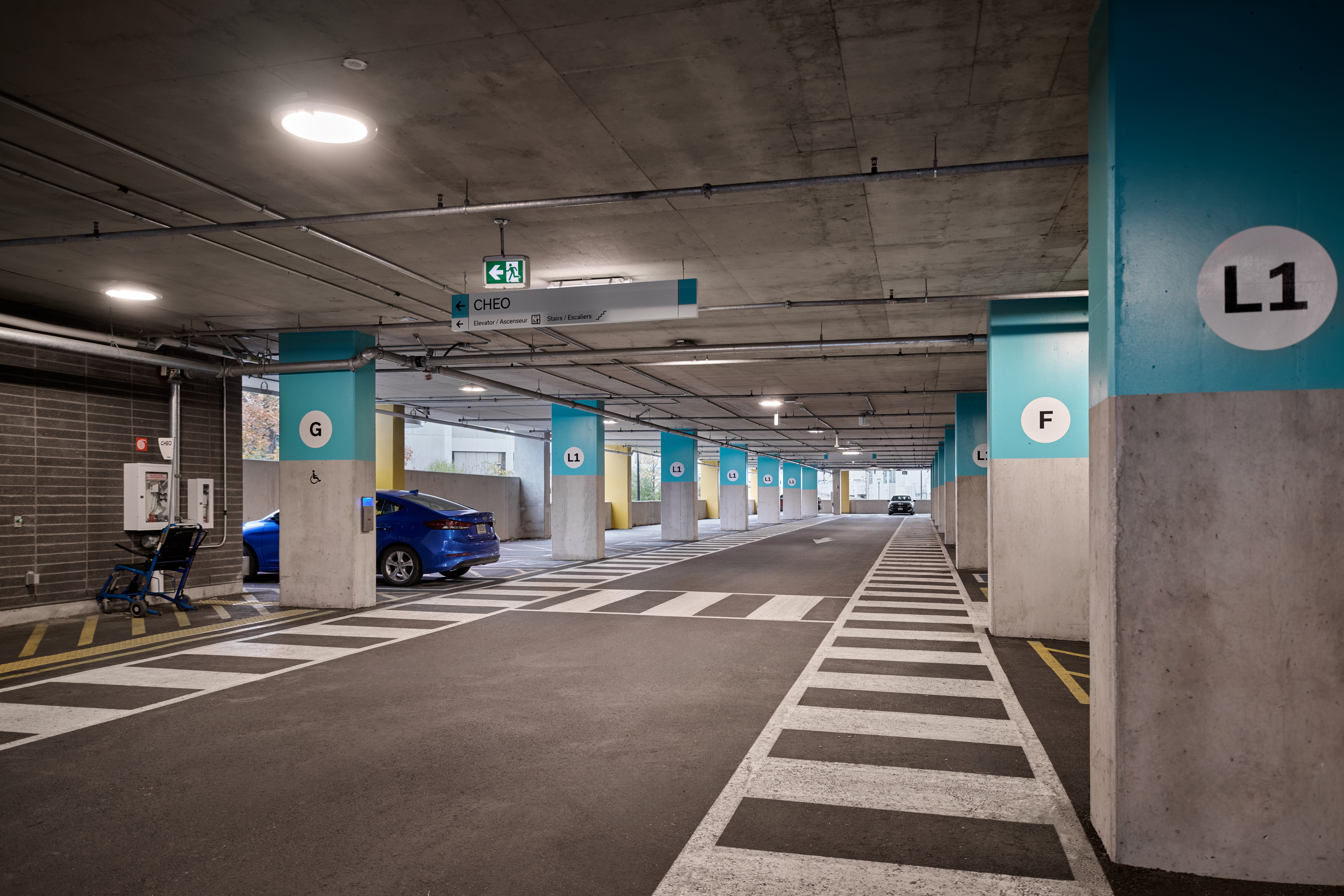 Children's Hospital of Eastern Ontario (CHEO) Parking Garage — H.H ...